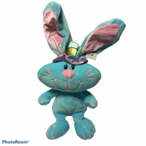Dan Dee | Toys | Dan Dee Plush Stuffed Rabbit 9 Top Hat Blue | Poshmark
